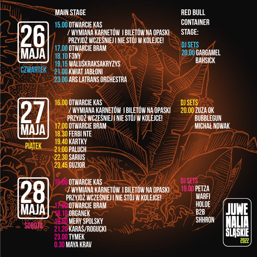 Juwenalia Śląskie 2022 | Festiwale | bilety na eBilet.pl